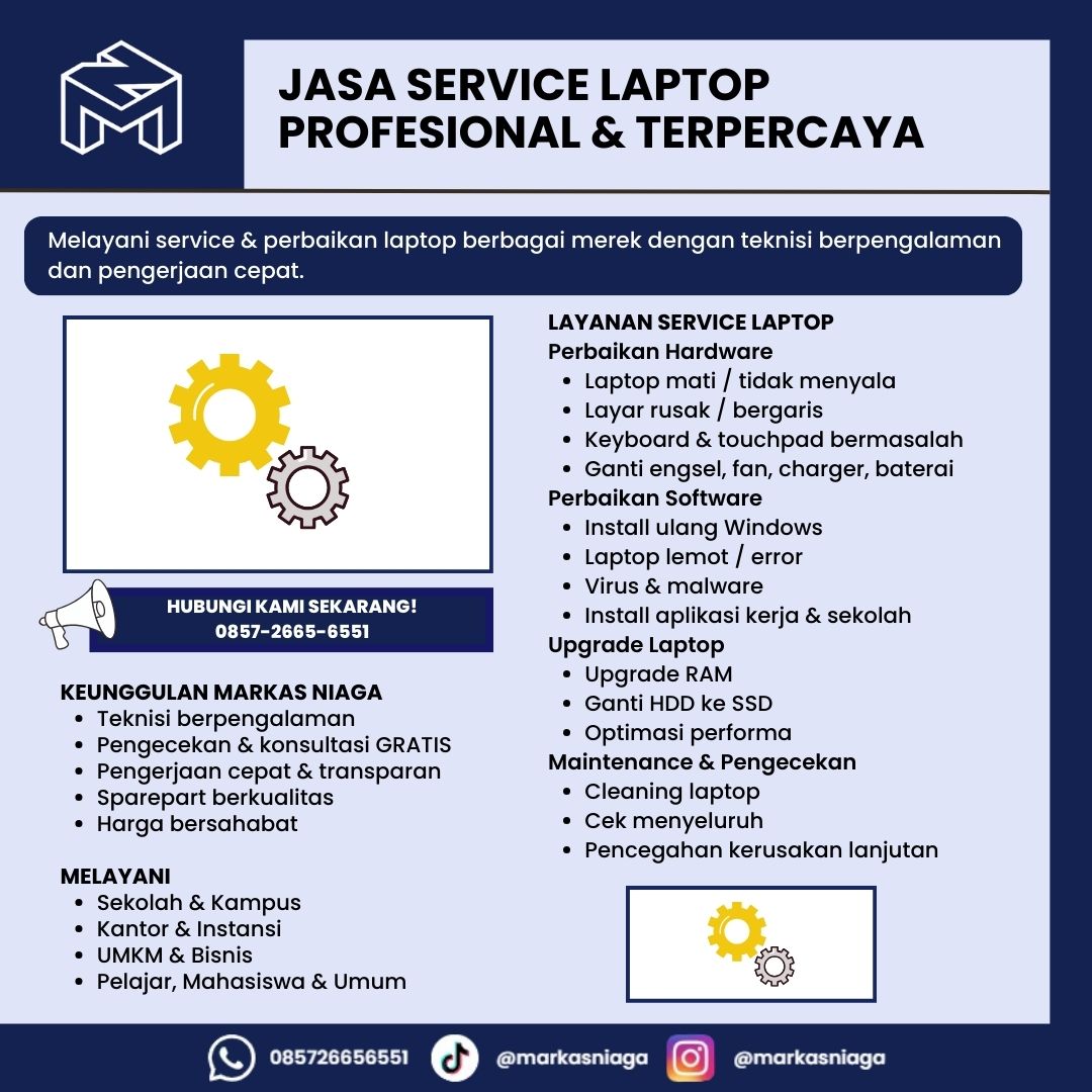 Supplier Service Laptop ACER Profesional & Terpercaya dengan Teknisi ...